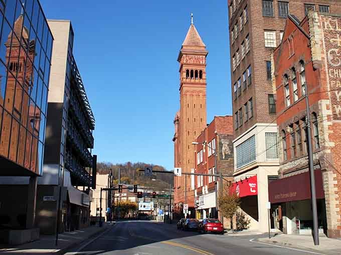That iconic tower rising above downtown isn't just architecture, it's Johnstown's way of saying "we've got style."