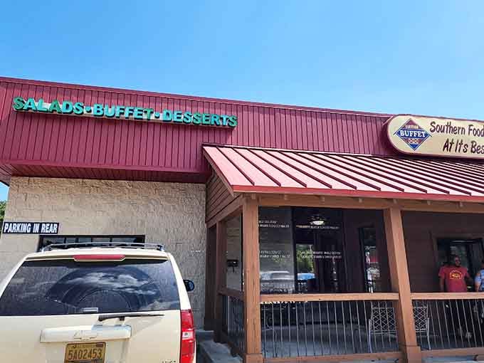 That "Southern Food At Its Best!" sign isn't just marketing, it's a legally binding promise to your taste buds.