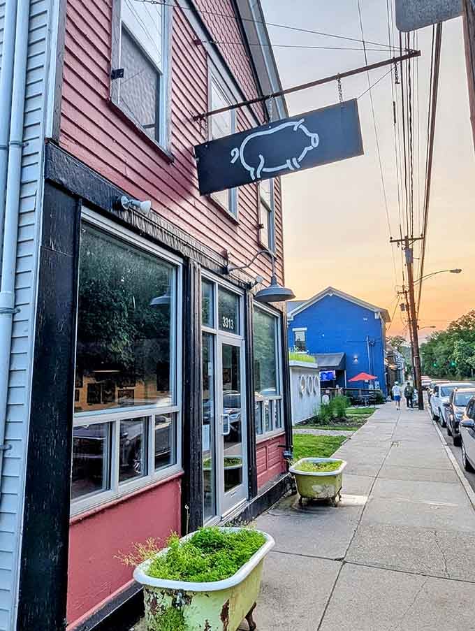 That pink building with the pig sign isn't a mirage, it's your new favorite barbecue destination calling.