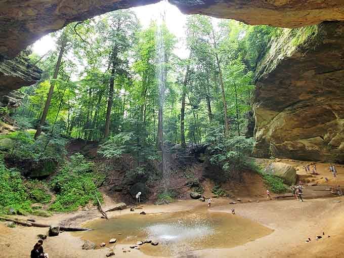 Nature's own concert hall, complete with a 90-foot ceiling and acoustics that would make Carnegie Hall jealous.