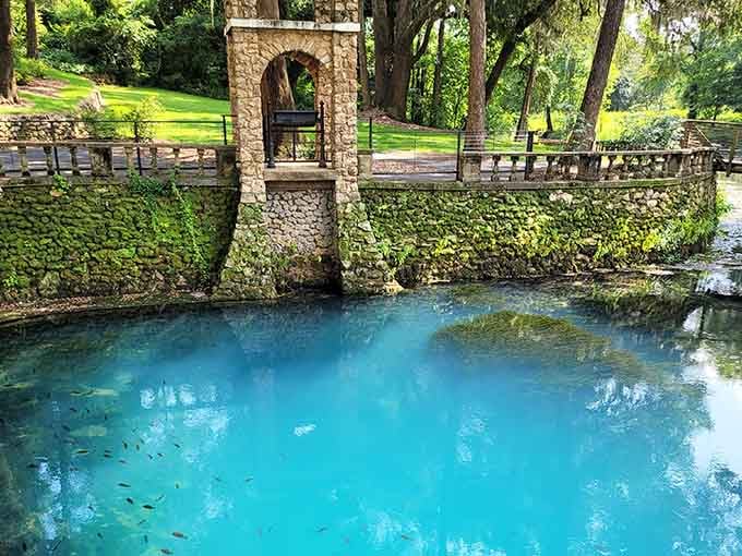 Stone bridges and turquoise springs: Georgia's version of a European postcard, minus the jet lag.