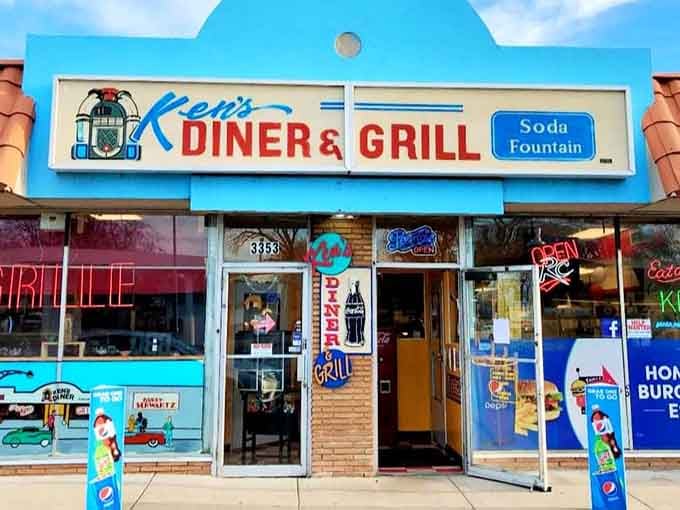 That jukebox logo and "Soda Fountain" sign aren't just decoration, they're a promise that this place takes its shakes seriously.