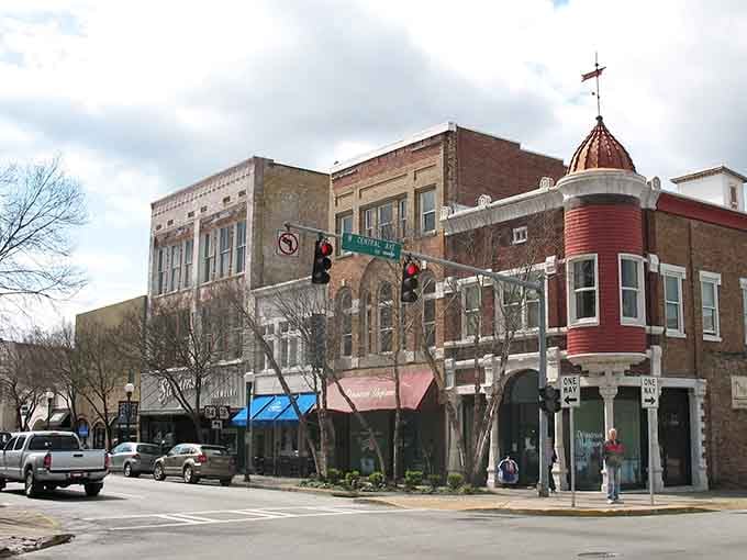 Those historic brick buildings aren't just pretty faces—they're the real deal, complete with character that developers can't fake.