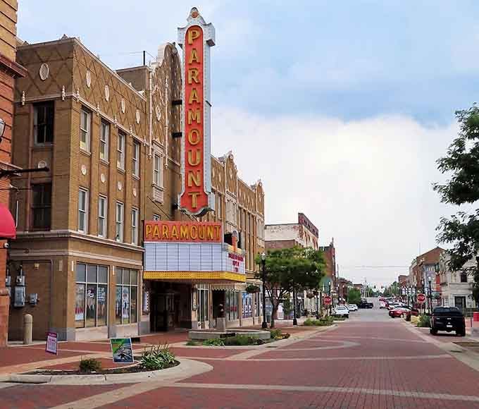 The historic Paramount Theatre stands as Anderson's cultural centerpiece, bringing entertainment and community together in one beautiful downtown landmark.