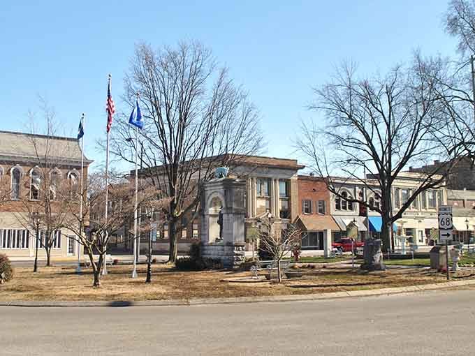 When your town square looks this inviting, you'll actually want to leave the couch occasionally.