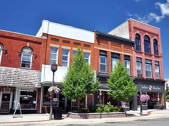 Downtown Owosso's historic brick buildings stand proud like they've got nothing to prove and everything to offer.
