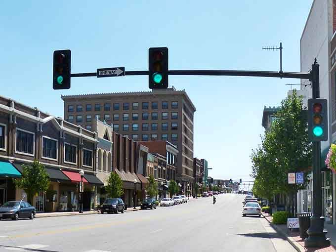 Downtown Joplin's historic brick buildings prove that architectural charm doesn't require a big city zip code.