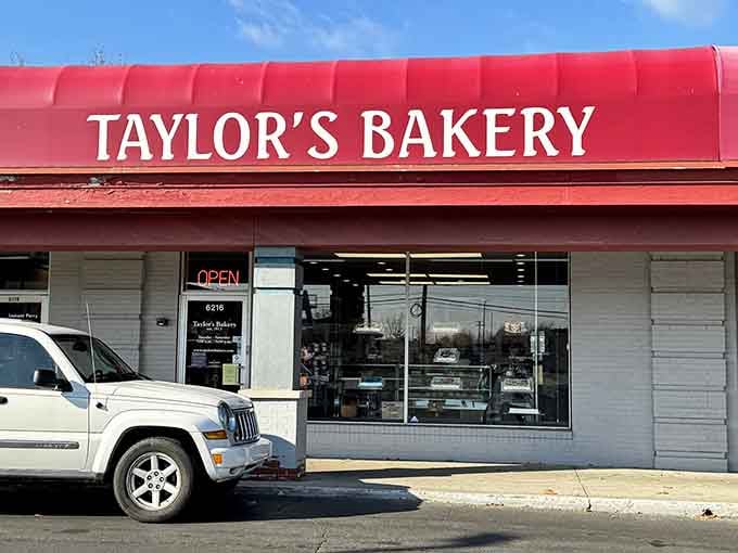 That bright red awning isn't just for show; it's been guiding sugar-seekers to happiness since the Roaring Twenties.