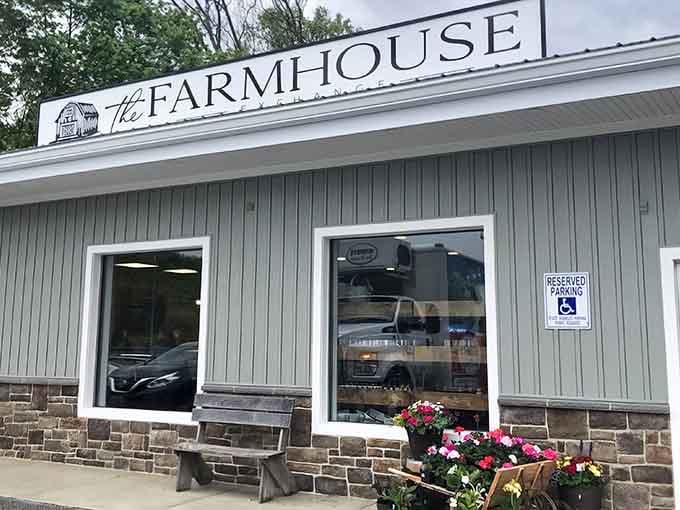 The Farmhouse Exchange proves you can't judge a book by its cover, especially when baked goods are involved.