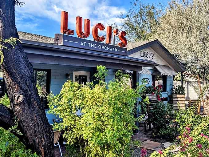 That charming cottage exterior isn't fooling anyone &ndash; this is where serious breakfast magic happens daily.