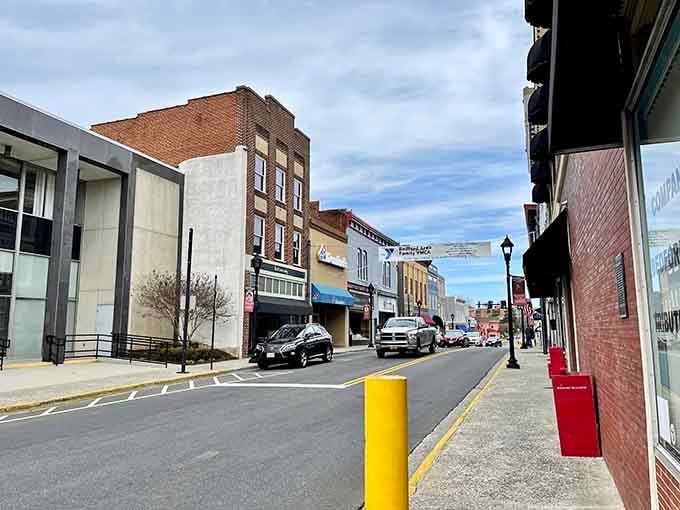 Downtown Bedford looks like someone took a Norman Rockwell painting and made it three-dimensional and walkable.