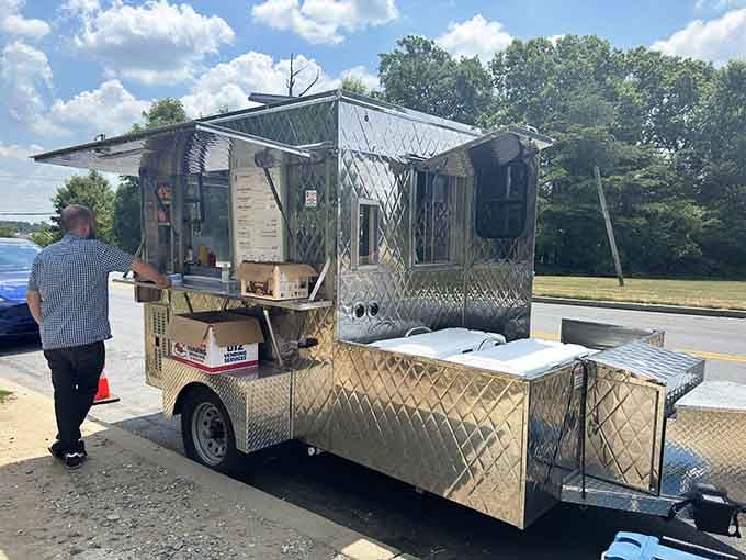 That diamond-plate exterior isn't just for show; it's the armor of a hot dog warrior that's been battling hunger for three decades.