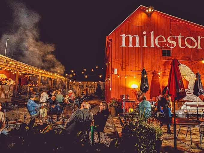 That red barn isn't housing livestock; it's sheltering some of the best comfort food in Connecticut.