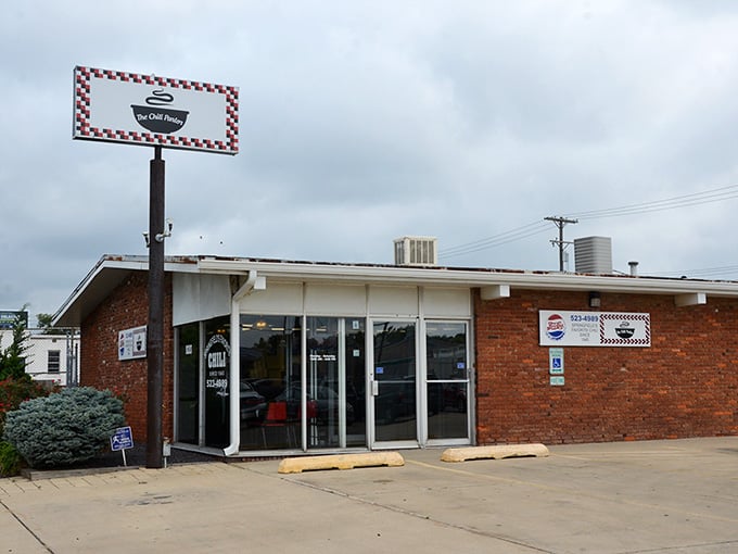 Simple signage, serious chili, that's the equation that's been working since your grandparents were dating here.
