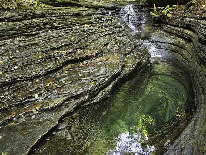 Proof that the best swimming pools don't come with chlorine, they come with millions of years of patient geological artistry.