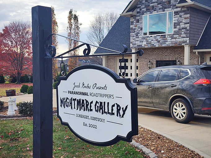That sign isn't just inviting you in, it's daring you to discover what lurks inside Somerset's spookiest spot.