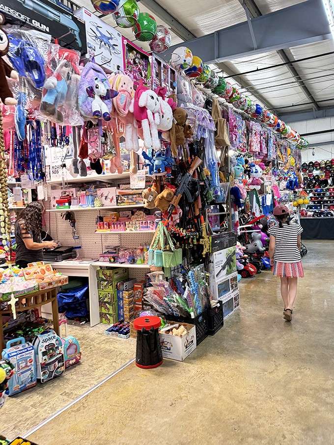 Floor-to-ceiling plush toys and treasures create a wonderland that'll make your inner child squeal with delight.