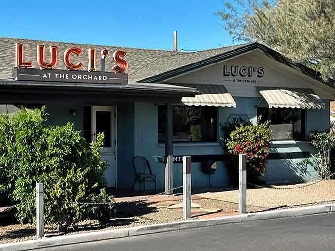 That charming cottage exterior isn't fooling anyone &ndash; this is where serious breakfast magic happens daily.
