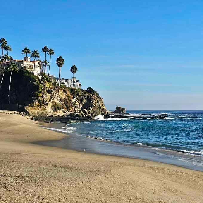 Those dramatic cliffs and palm trees aren't from a movie set, they're your actual Tuesday afternoon destination.