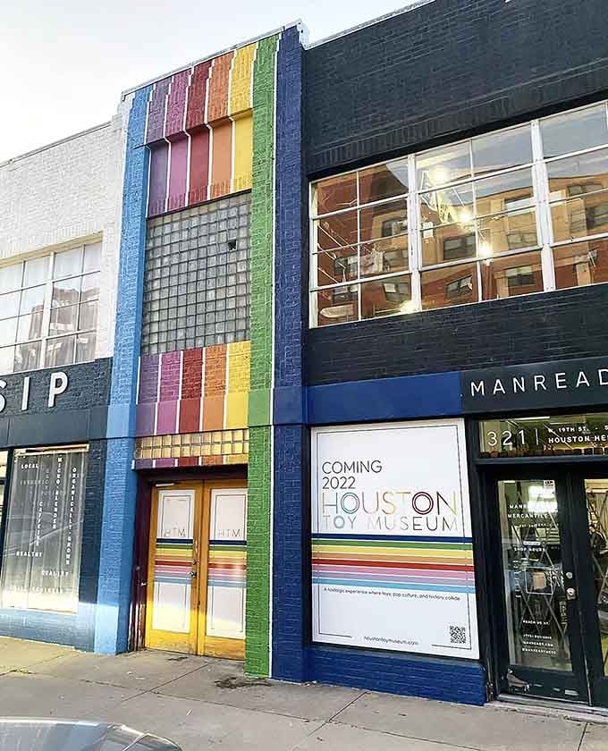 That rainbow exterior isn't just decoration; it's a promise that fun lives here and takes itself seriously.