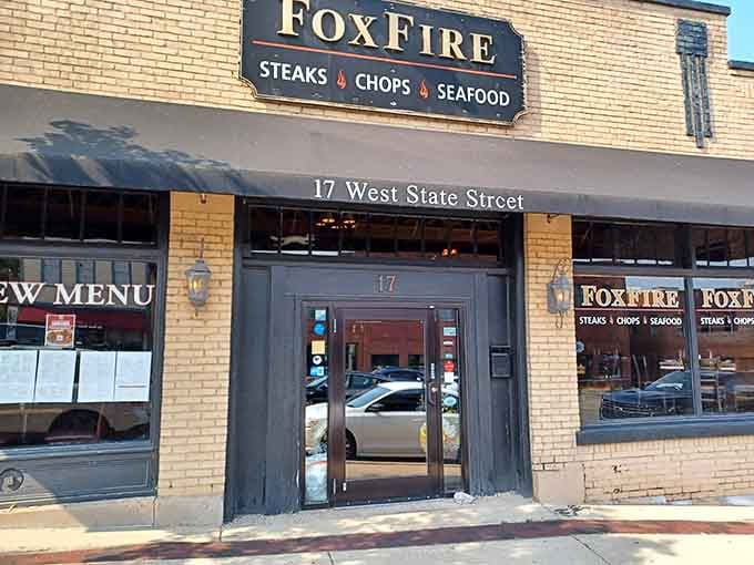 When a steakhouse looks this good from outside, you know the food inside delivers even more.