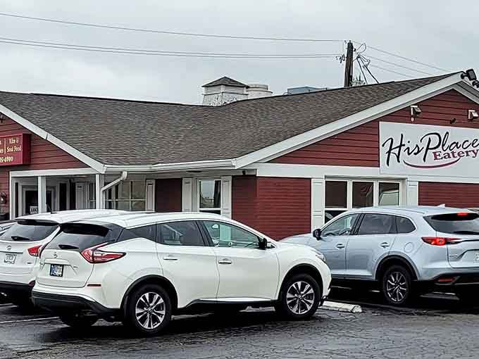 A packed parking lot is always a good sign that something delicious is happening inside this beloved Indianapolis soul food spot.