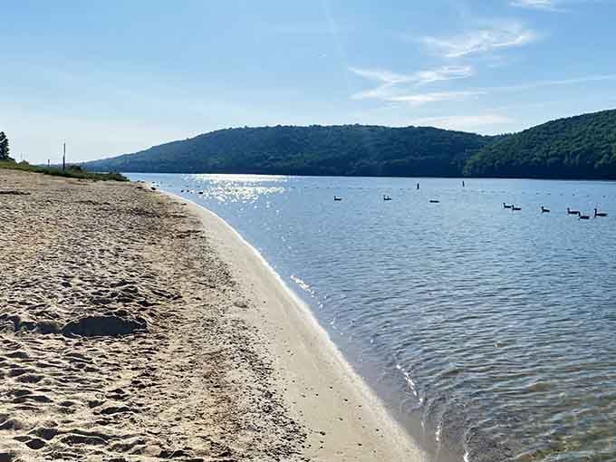 Who needs an ocean when you've got this lakeside paradise hiding in Carbon County?