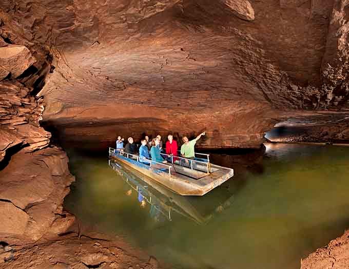 The underground boat tour glides through limestone passages that make you feel like you've entered Middle Earth, minus the hobbits.