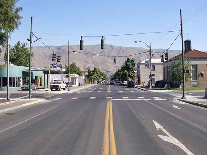 Wide-open streets and mountain views that make Seattle's skyline seem almost claustrophobic by comparison.