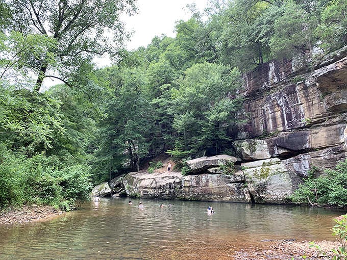 Nature's own infinity pool, minus the pretentious resort fees and judgmental poolside attendants watching your cannonball form.