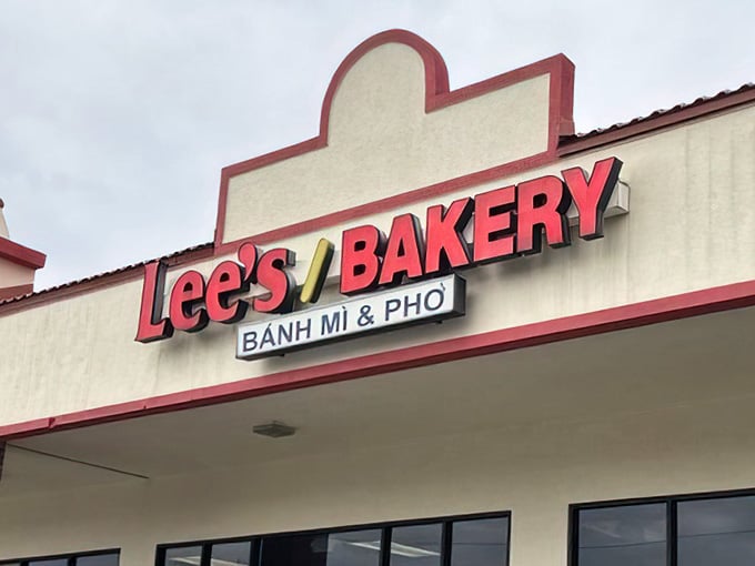 The sign says it all: b&aacute;nh m&igrave; and pho await inside, ready to become your new obsession.