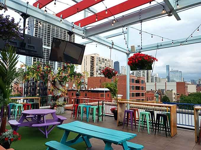That explosion of color isn't a fever dream—it's your invitation to Chicago's most vibrant playground for grown-ups.