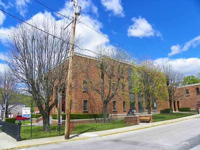 Downtown Beattyville's historic brick buildings stand proud like they've been holding down Main Street since before calculators replaced common sense.