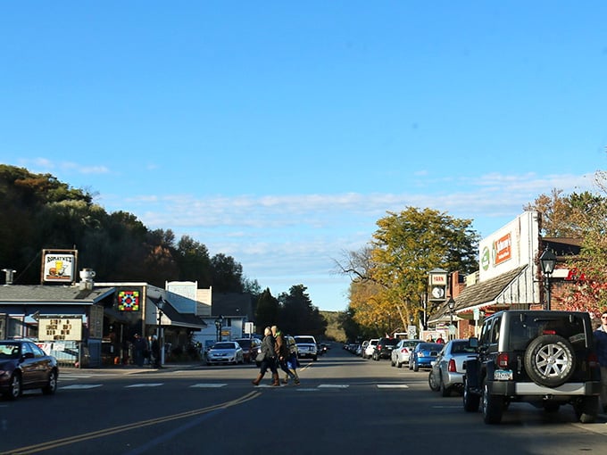 Main Street America lives on here, complete with vintage lampposts and the kind of unhurried pace your blood pressure desperately needs.