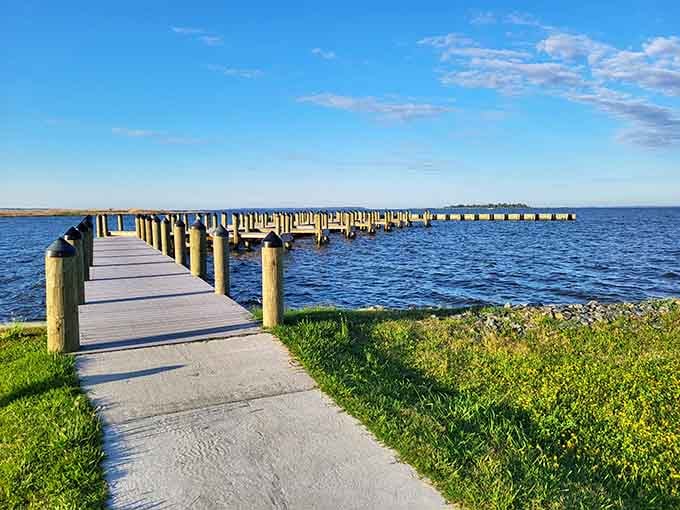 Enjoy a peaceful escape along the water at this beautiful coastal destination. It is the perfect spot for quiet reflection.