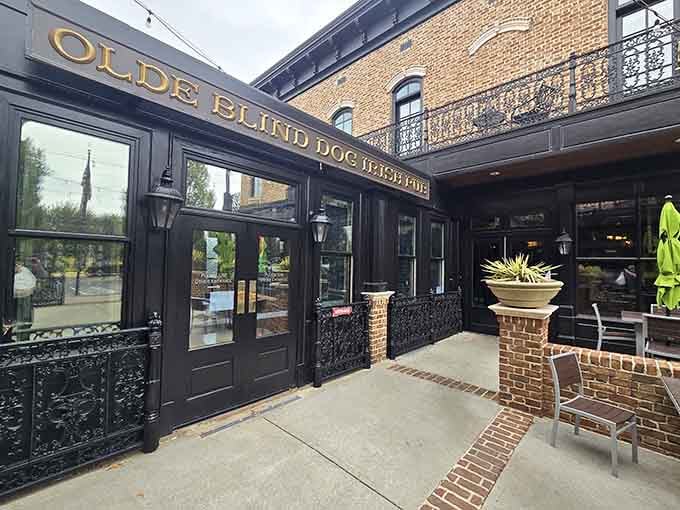 That striking black facade isn't just for show; it's your first clue you've found something authentically special.