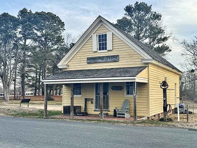 This humble yellow building has witnessed nearly two centuries of American history unfold around it.