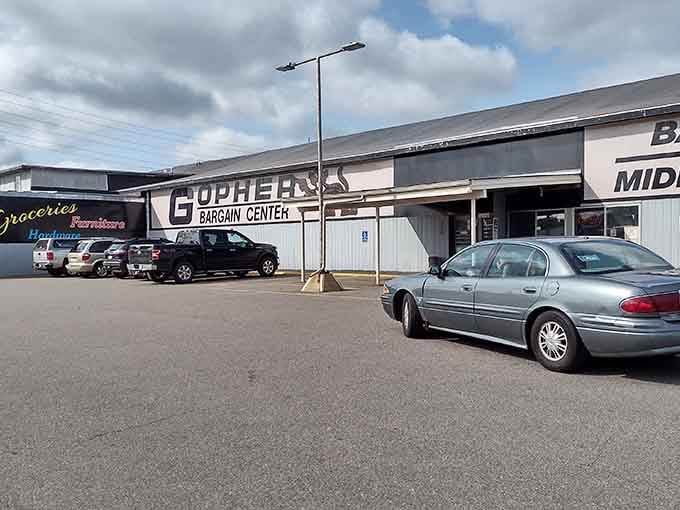 From the outside, it looks unassuming, but inside awaits the kind of bargain hunting that legends are made of.