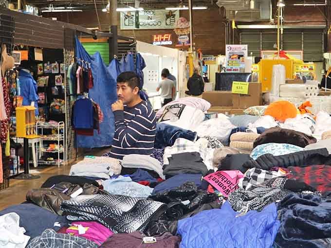 Mountains of clothing await your discovery, because apparently one person's "I'll never wear this again" is your next favorite outfit.