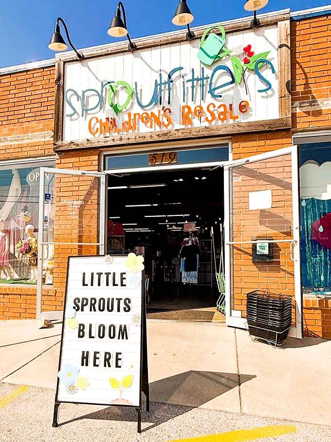 Little sprouts really do bloom here, along with your ability to afford feeding them after buying their clothes.