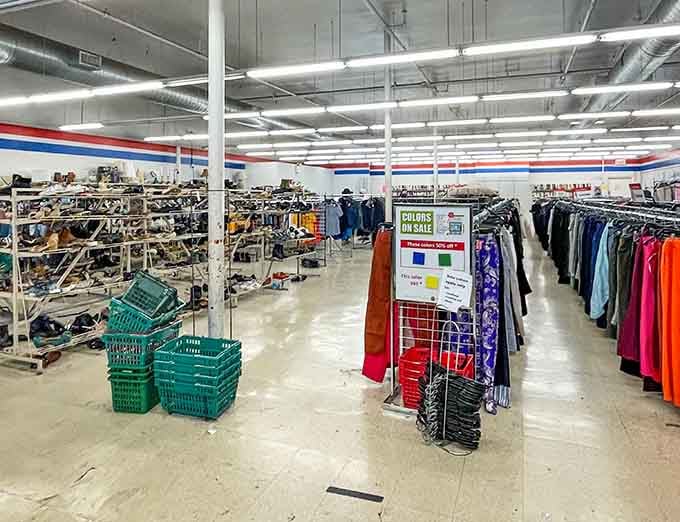 Rows of possibilities stretch before you like a department store that forgot to charge department store prices.