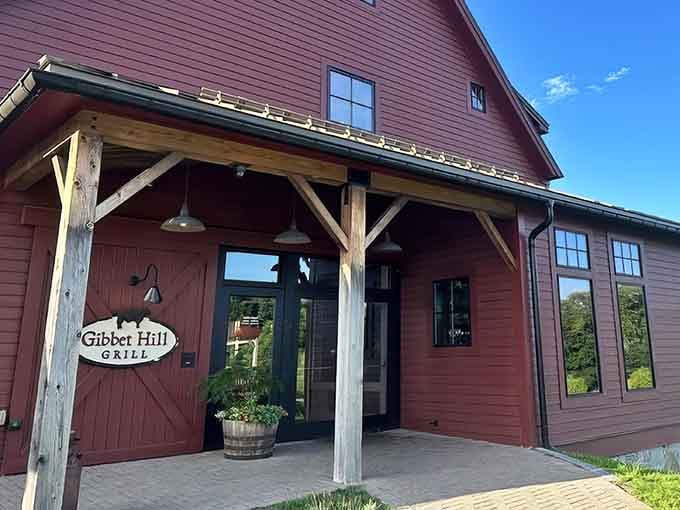 That red barn exterior isn't fooling anyone, this is where serious steak lovers make their pilgrimage to happiness.