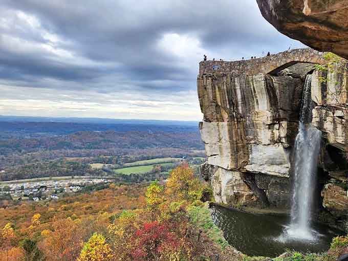 When rocks and waterfalls collaborate, they create postcards that cameras can barely capture but memories hold forever.