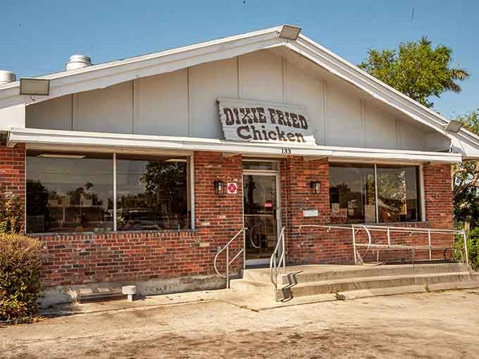 That classic brick facade and simple signage tell you everything: this place puts all its energy into the food.