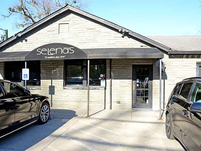 The exterior whispers "neighborhood spot" while the kitchen inside shouts "destination dining" in the best possible way.