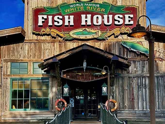 The "World Famous" sign isn't just marketing talk when you're serving New England quality in the Ozarks.