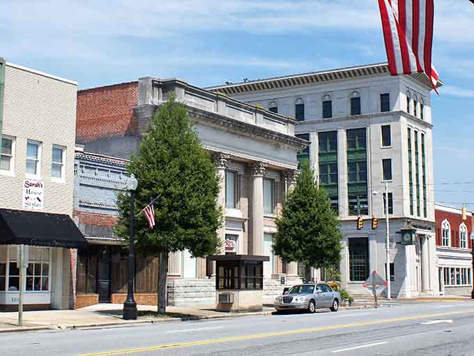 Downtown Kinston's historic storefronts prove that charm doesn't require a trust fund or Instagram filter.