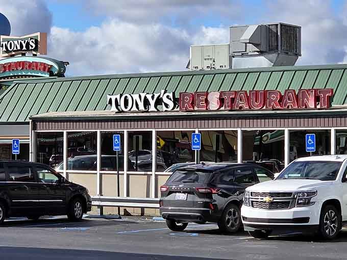 That packed parking lot isn't lying: this is where hungry travelers and smart locals converge for serious eating.