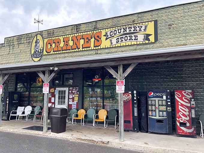 That classic storefront isn't just photogenic, it's a portal to simpler times when stores had actual personality.