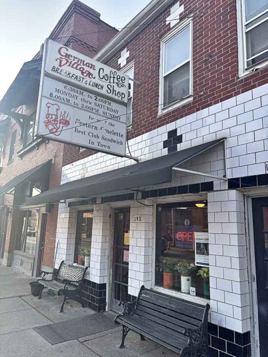 This Old-School Ohio Diner Serves The Tallest Stack Of Pancakes